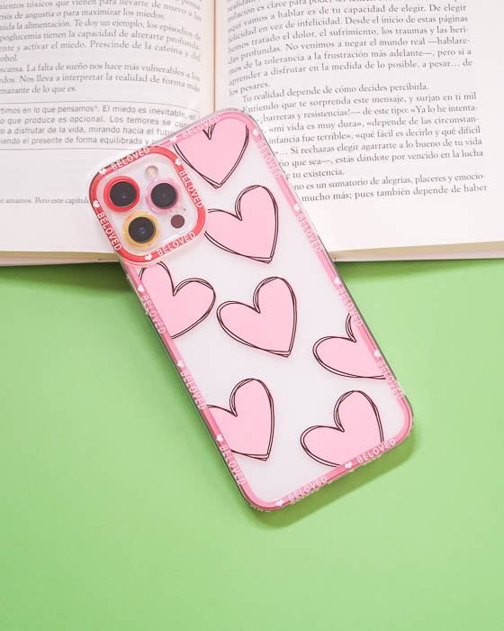 Forro be loved rosado para iPhone – BLANK SPACE